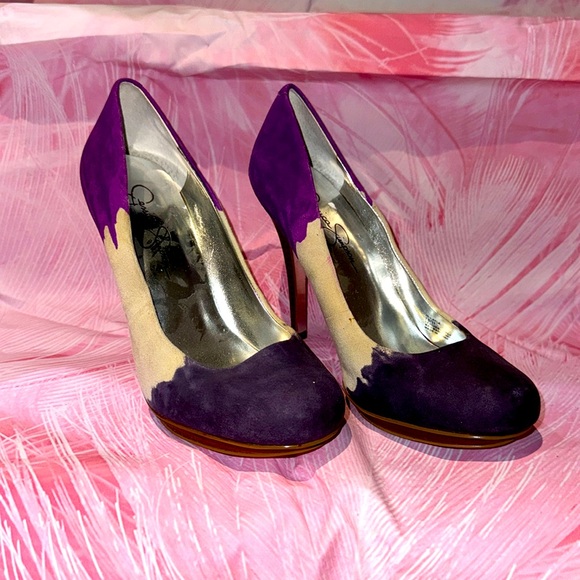 Jessica Simpson | Shoes | Jessica Simpson Purple Pumps Size 7b | Poshmark